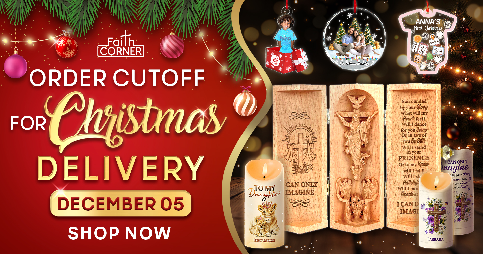 Wooden Decoration For Christian – FaithCorner